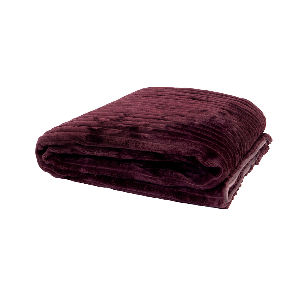 Channel Throw - Plum – Bambury